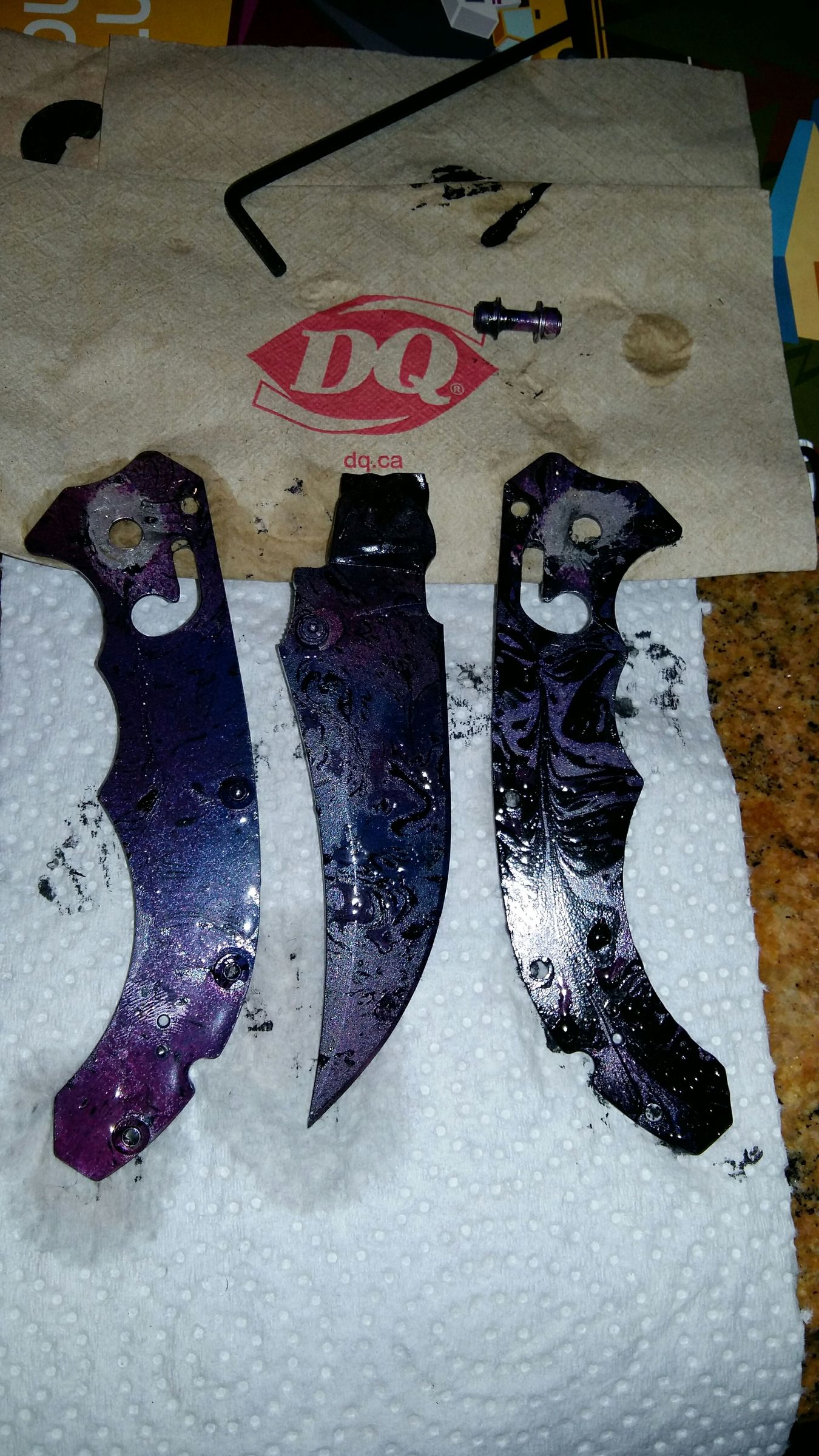 How to Paint Flip Knife Doppler (CS-GO) : 5 Steps - Instructables