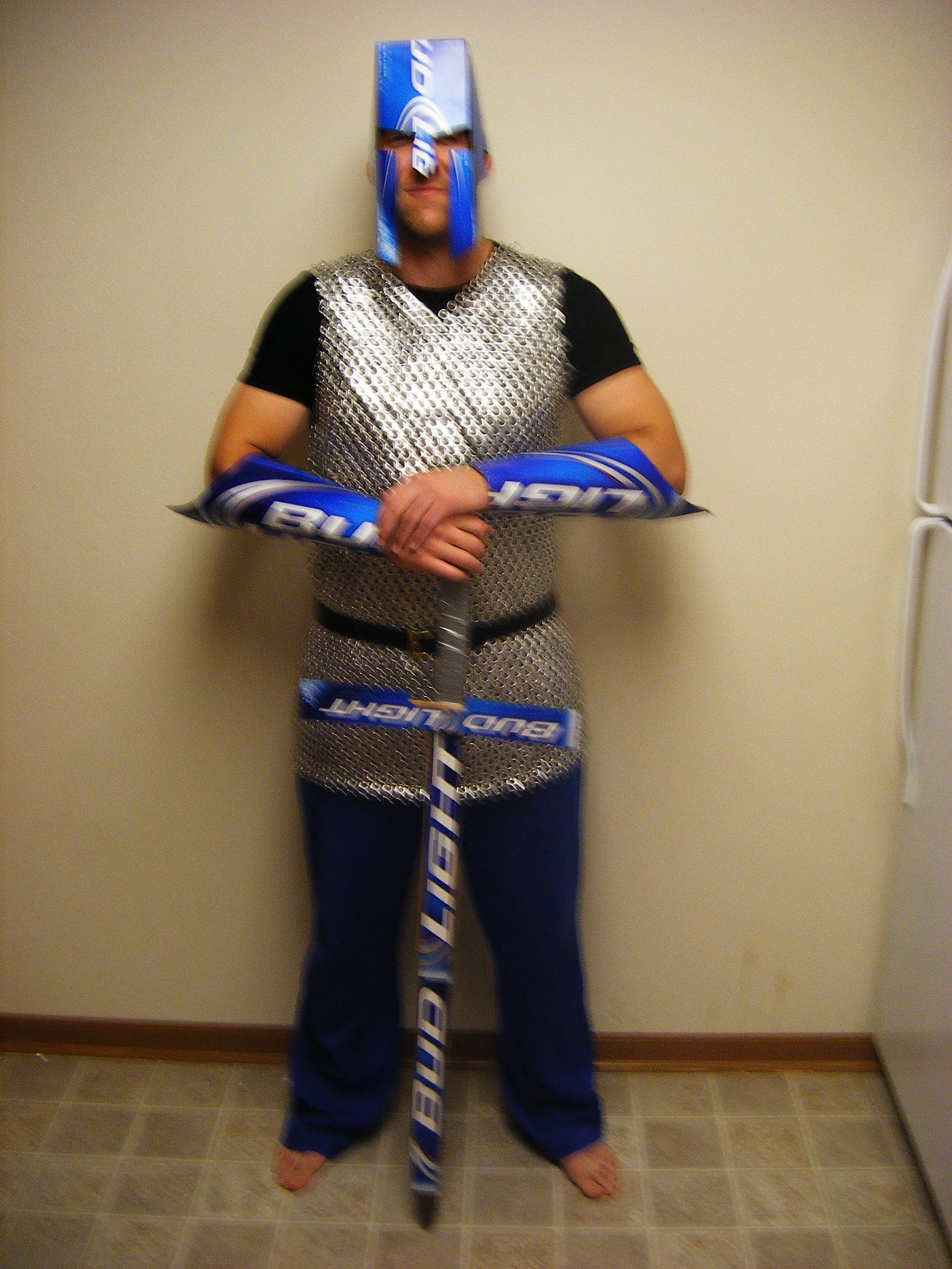 Becoming the Bud Light Knight : 11 Steps - Instructables