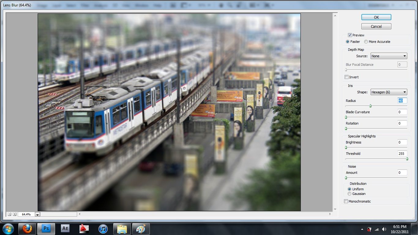 How to Achieve Miniature Effect Via Photoshop : 12 Steps (with Pictures ...