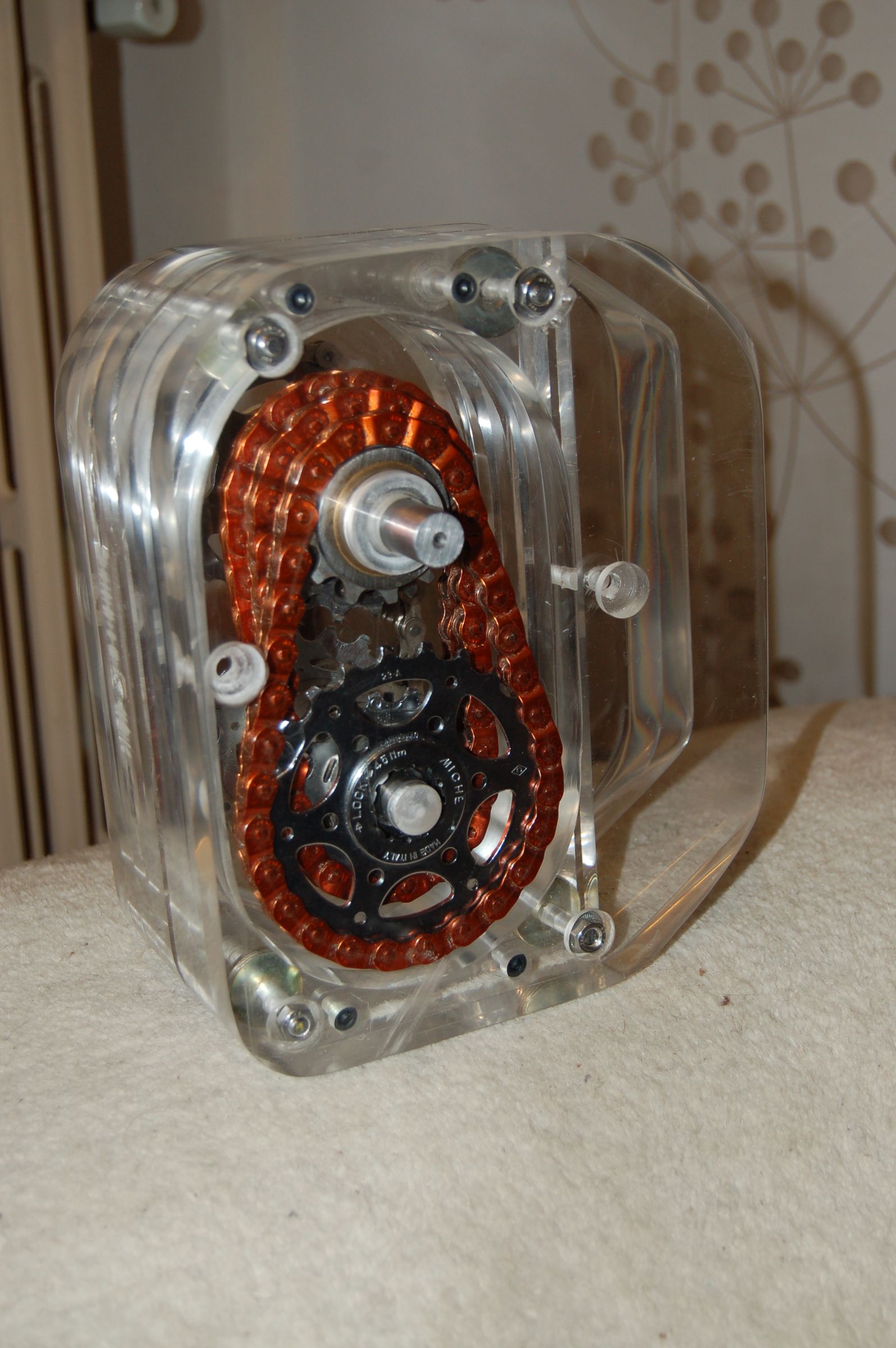 Transparent Gearbox on a Homemade Bicycle : 10 Steps (with Pictures ...