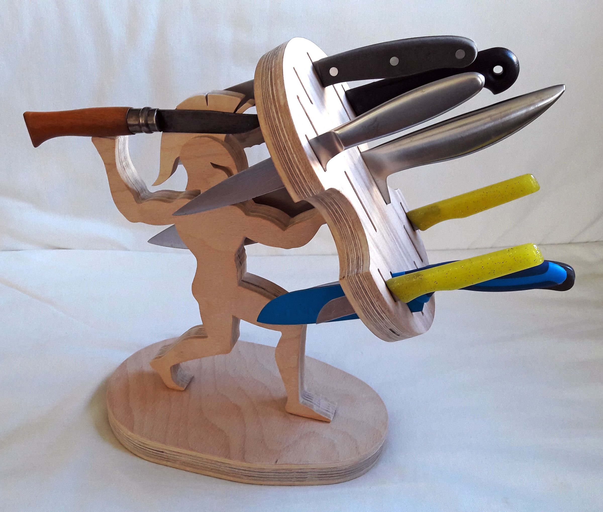 Knife Block - Warrior : 7 Steps (with Pictures) - Instructables