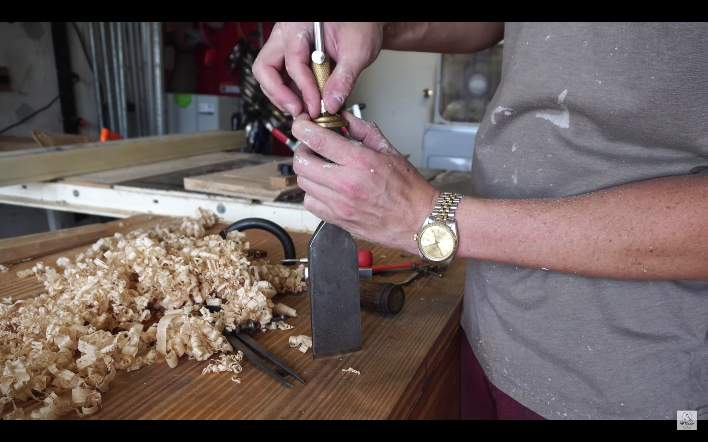 Vintage Chisel Restoration - Making a Timber Slick : 7 Steps (with ...