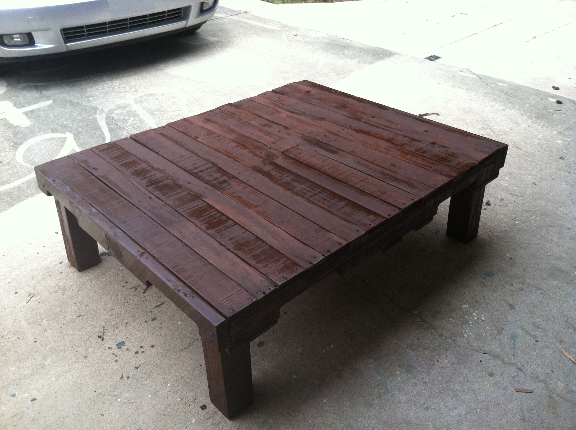 Dark Walnut Coffee Table : 6 Steps (with Pictures) - Instructables