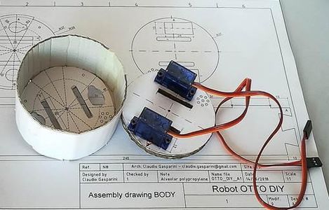Otto Cardy a Cardboard Robot : 6 Steps (with Pictures) - Instructables