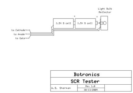 SCR Tester From a Flashlight : 11 Steps - Instructables