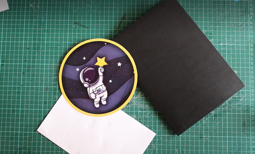 Pop-Up SPACE Card : 22 Steps (with Pictures) - Instructables