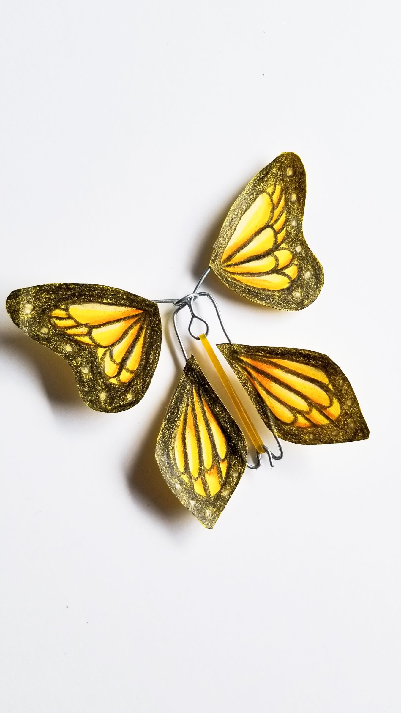 Wind-Up Paper ButterFLY : 10 Steps (with Pictures) - Instructables