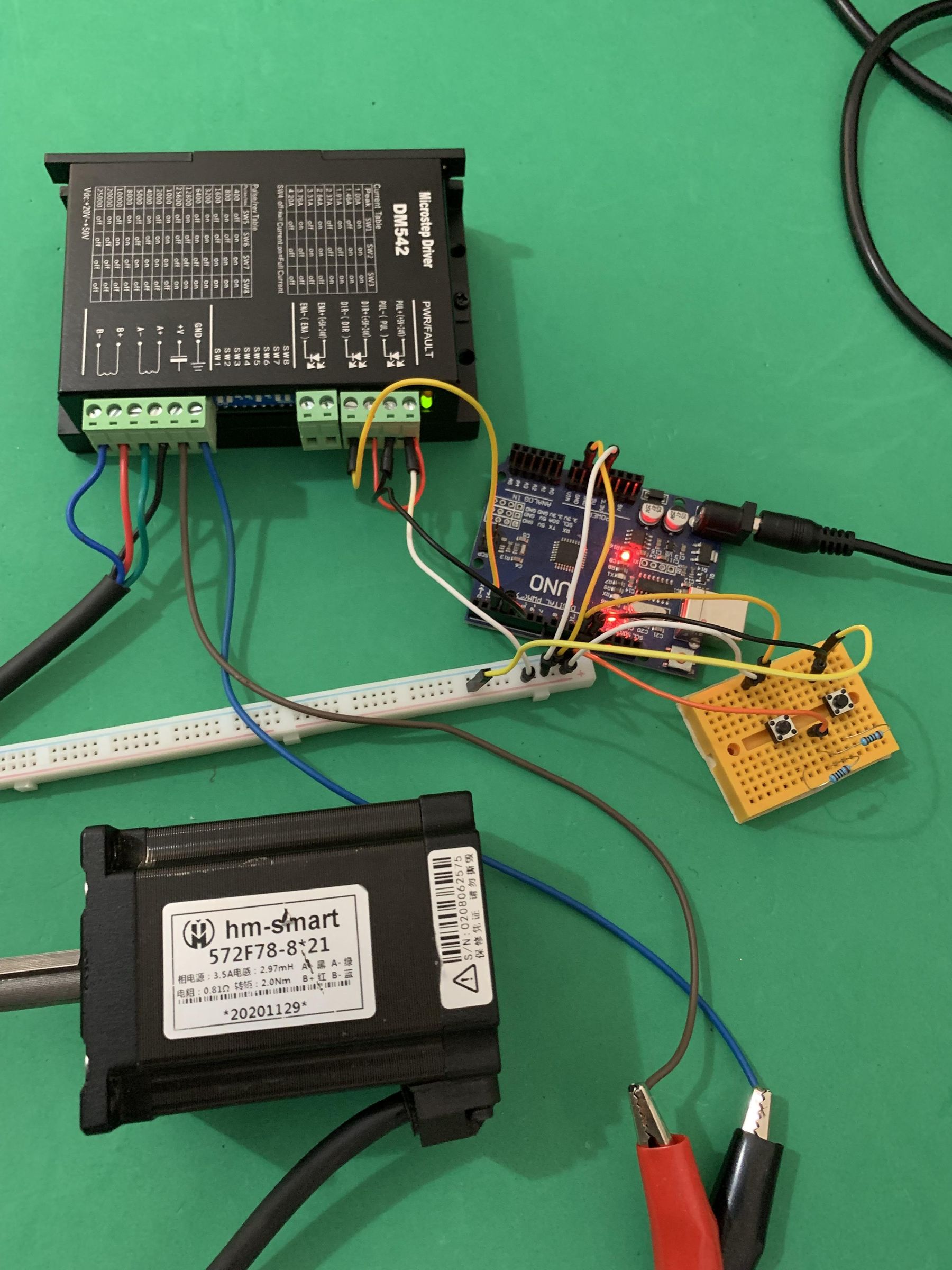 Simple Integration Between Stepper Motor Nema 23 and Arduino Uno : 5 ...