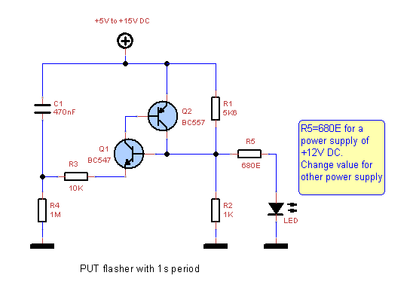 Circuit Collection of the Programmable Unijunction Transistor (PUT ...