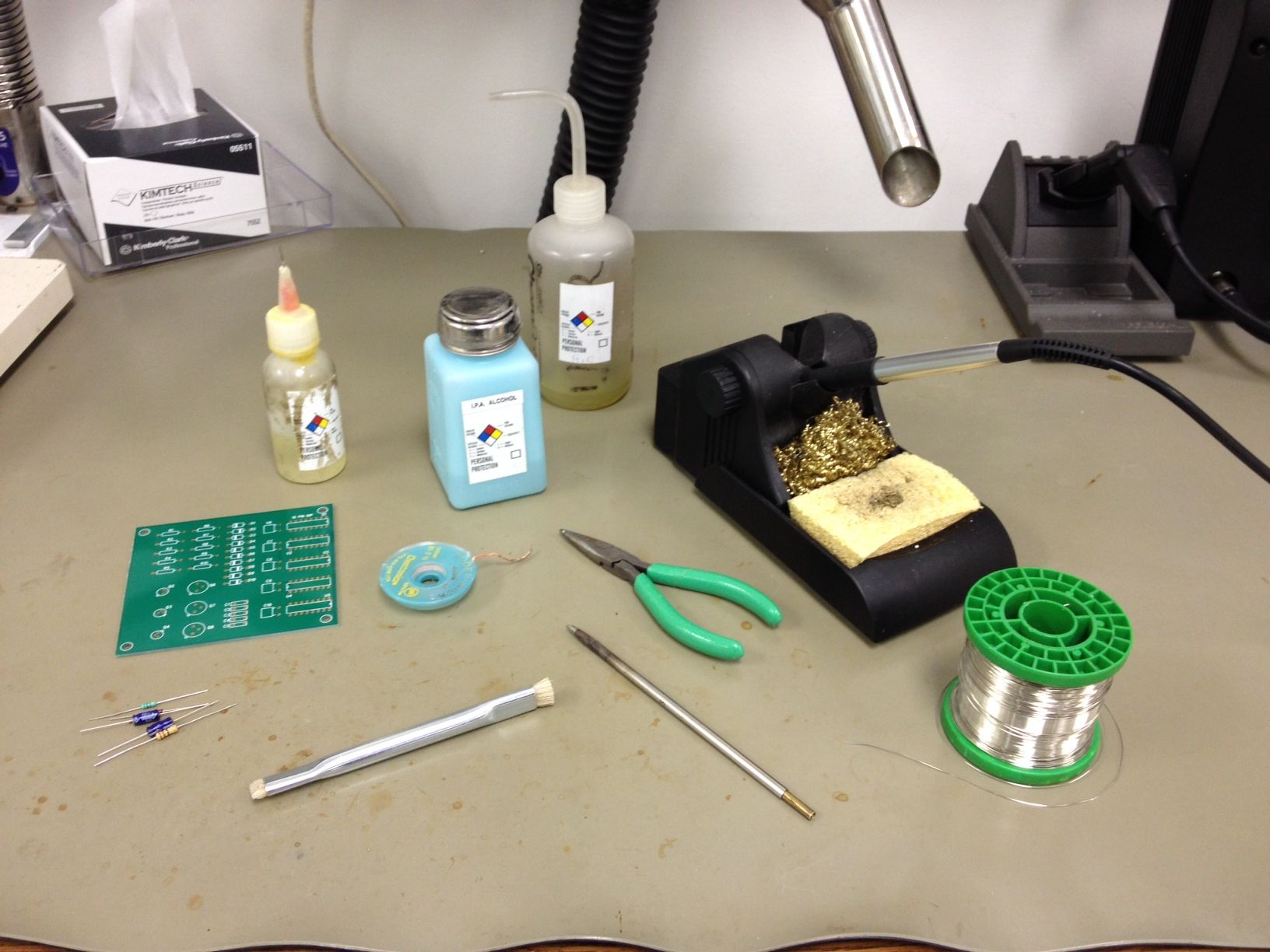 How to Solder a Through-hole Component : 8 Steps - Instructables