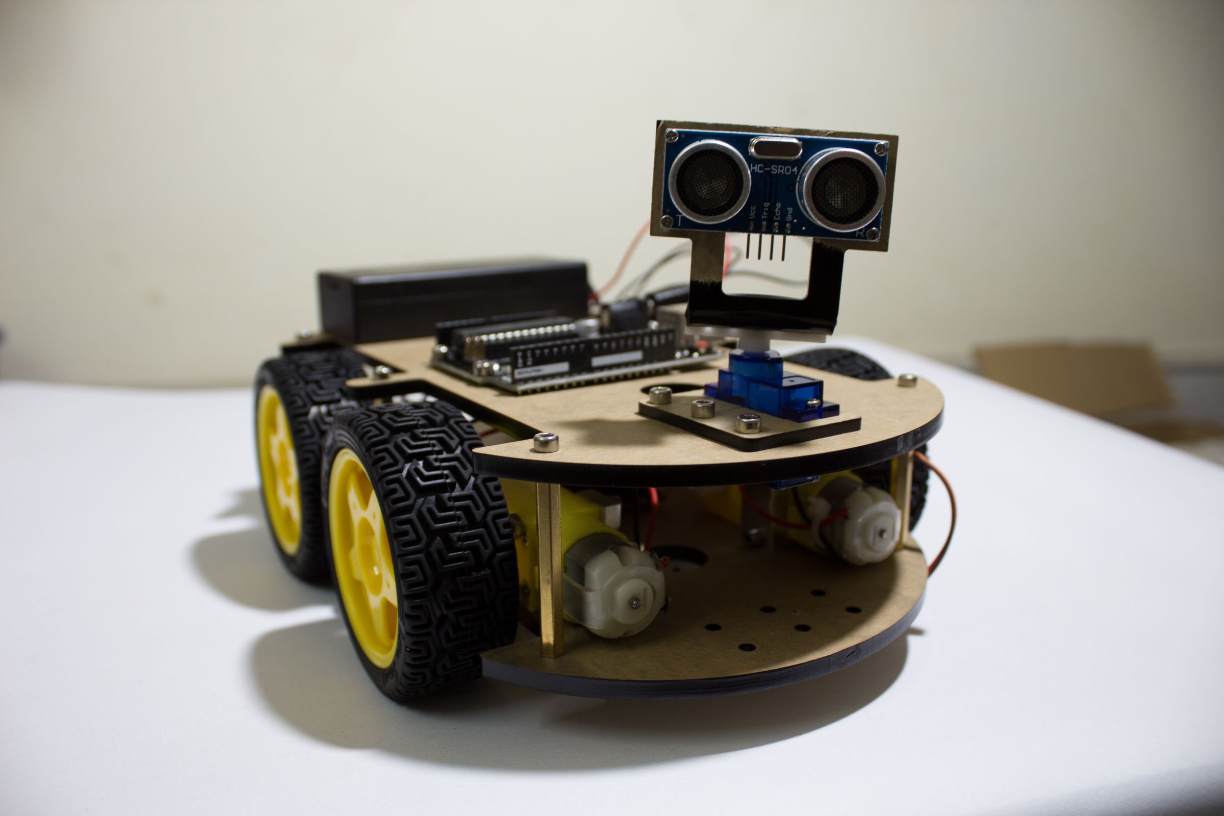 Smartphone Controlled Arduino Robot : 10 Steps (with Pictures ...