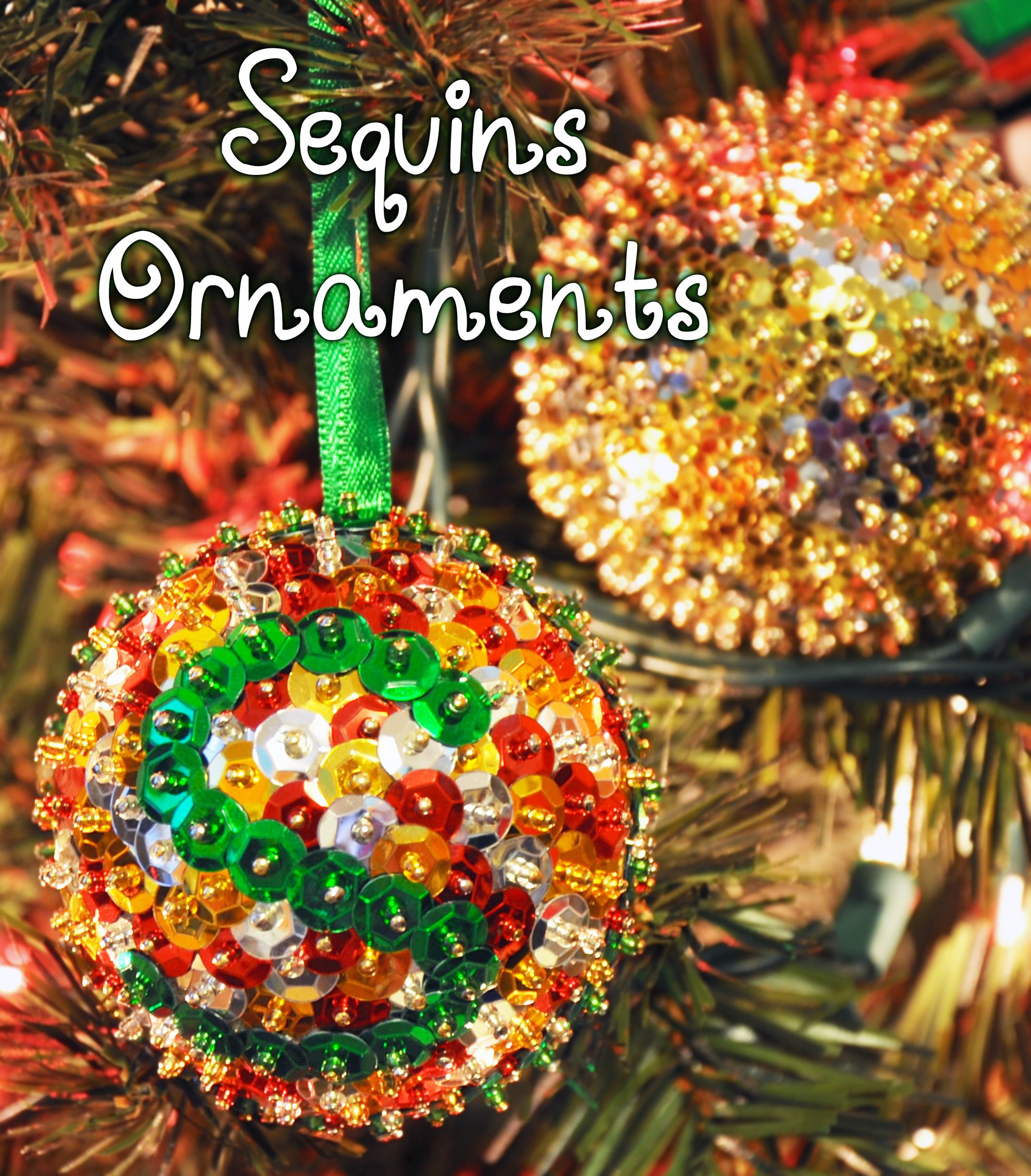Sequins Ornaments : 7 Steps (with Pictures) - Instructables