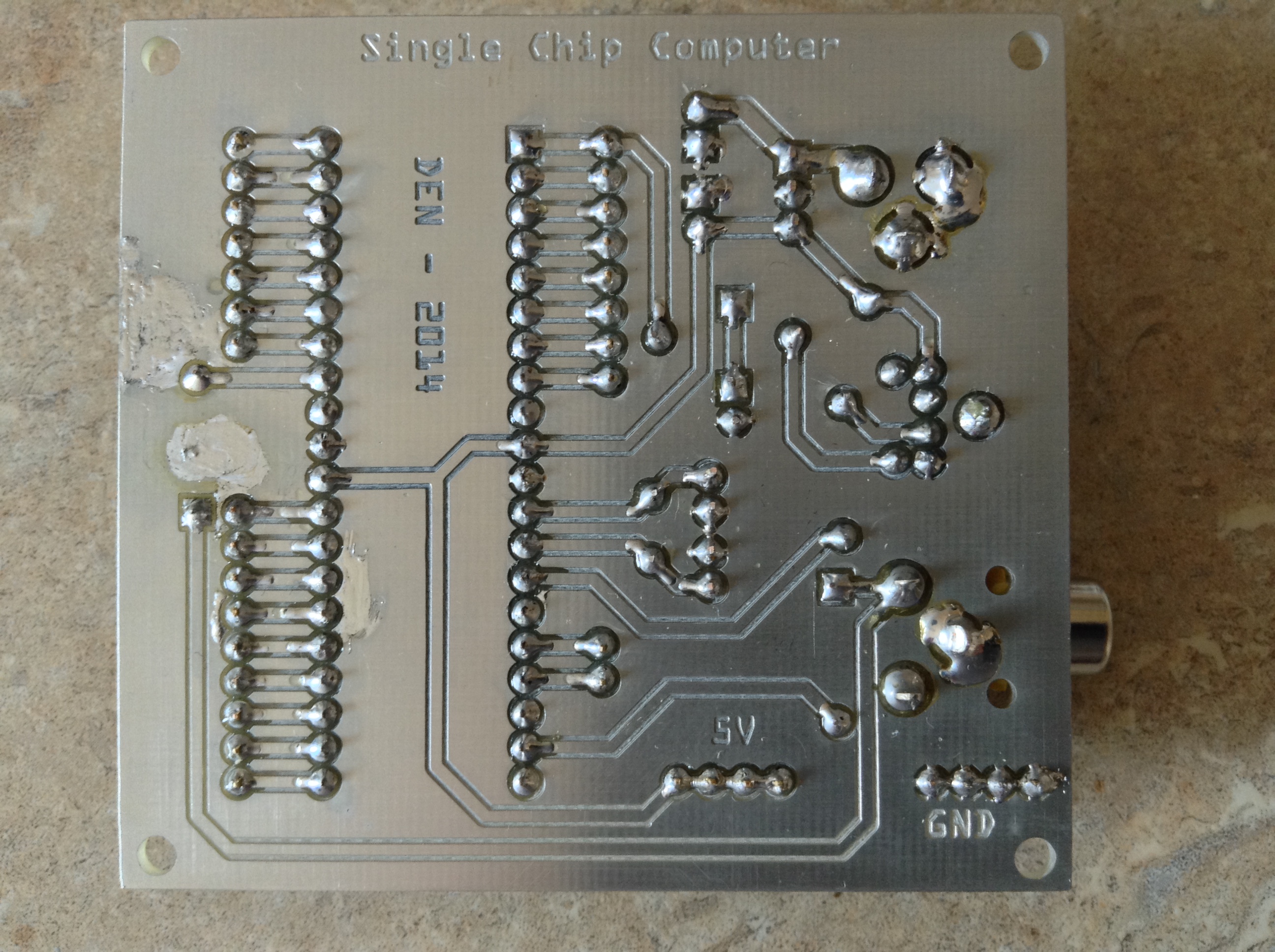 Single Chip Computer: Easy to Produce AVR BASIC Computer : 6 Steps ...