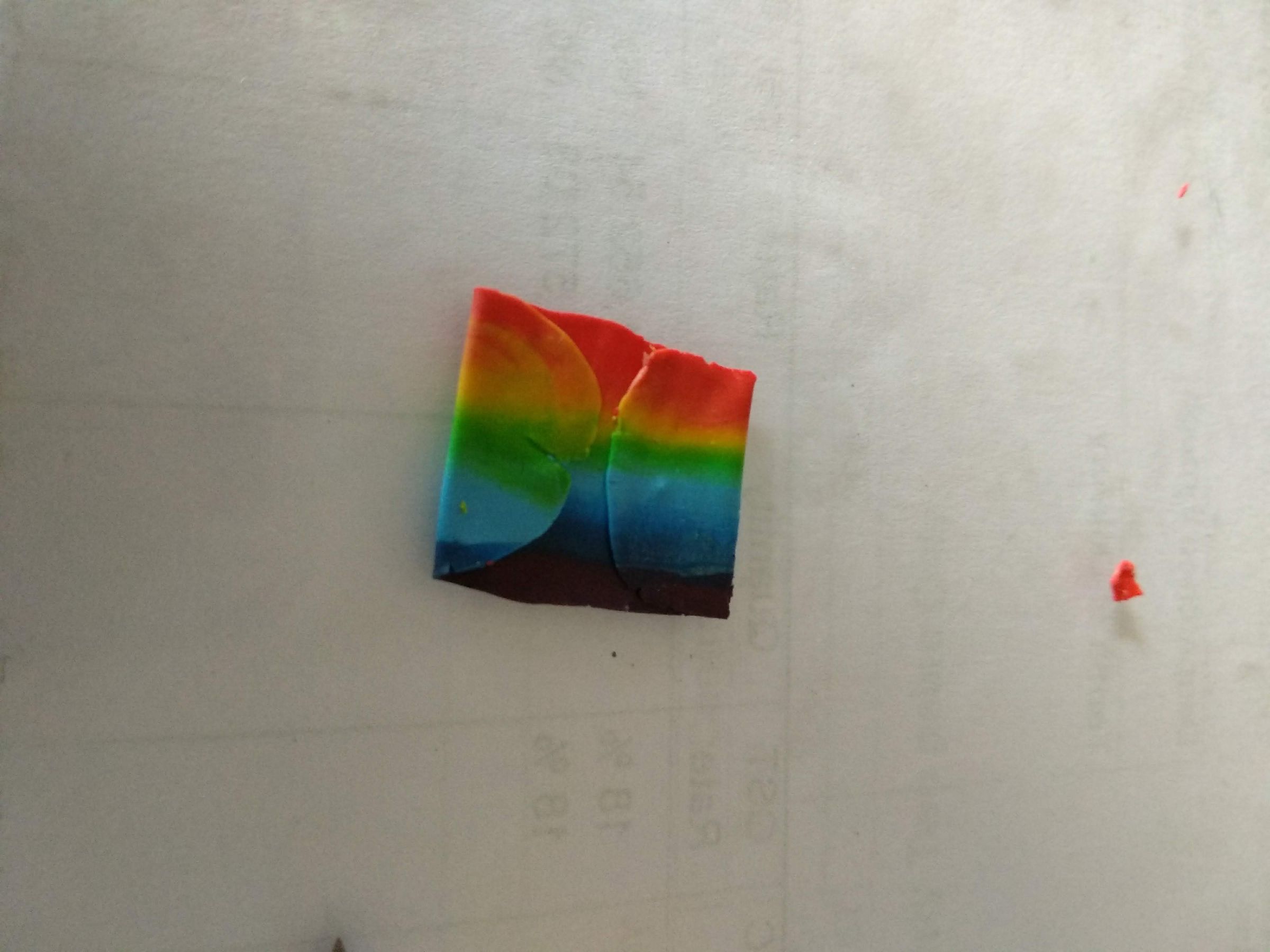 Polymer Clay Rainbow Gradient! : 4 Steps (with Pictures) - Instructables