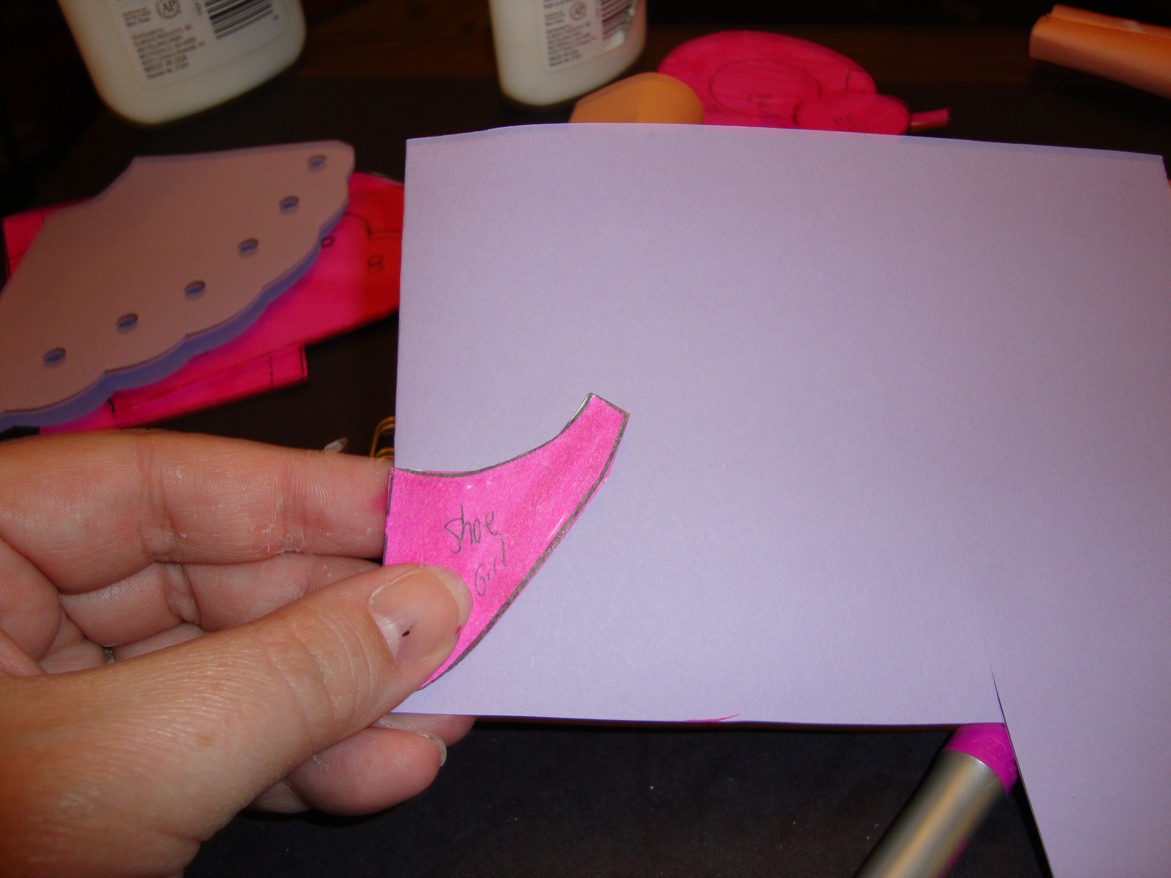 Goldie Locks (Little Girl) Paper Craft (Easy) : 14 Steps (with Pictures ...