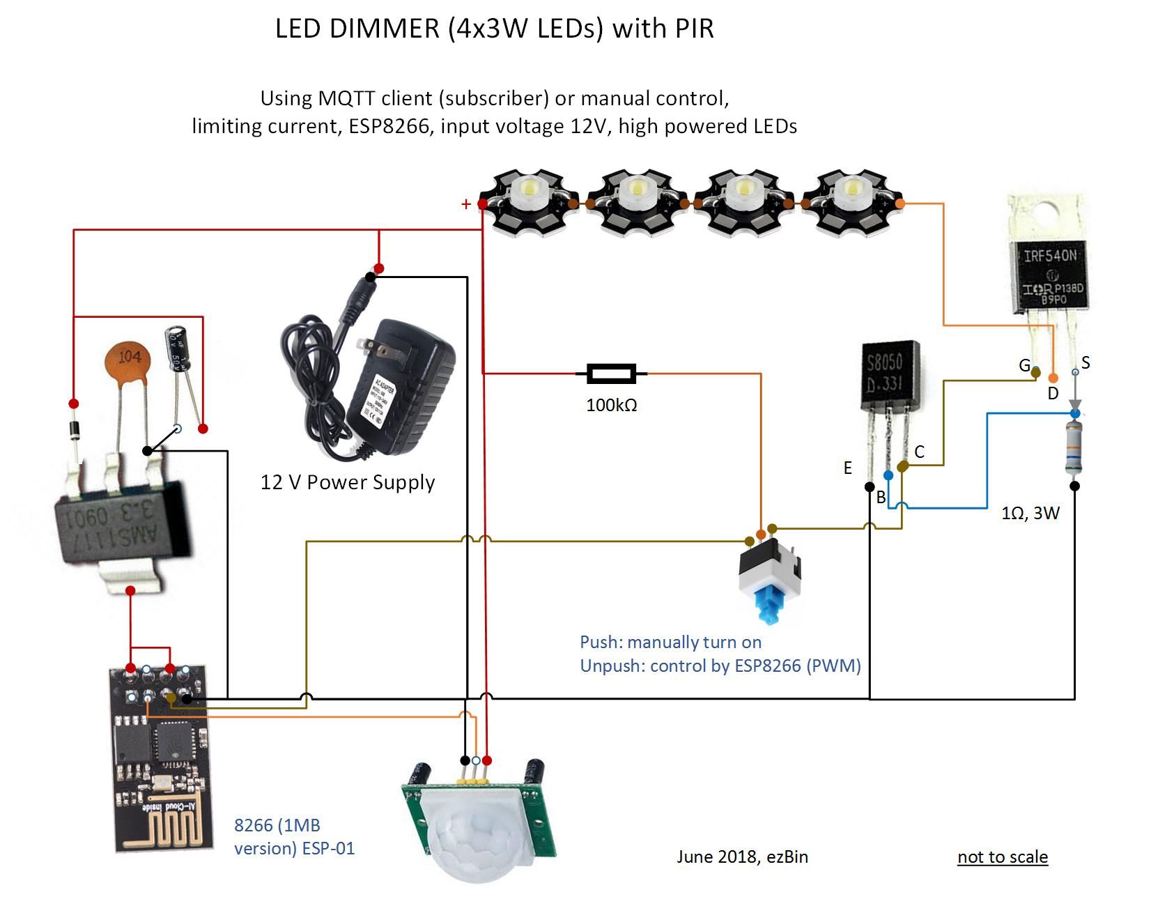 PIR With ESP8266 and MQTT : 4 Steps - Instructables