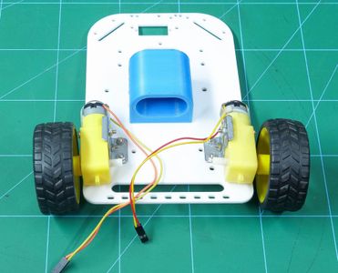Mobile Controlled ESP32 Two-Wheel Drive Robot : 8 Steps (with Pictures ...