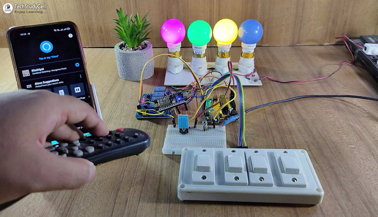 Arduino IoT Cloud Smart Home With Alexa Using NodeMCU - IoT Project ...