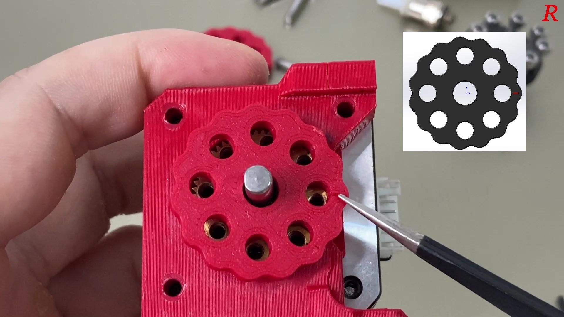 Build a Complete Cycloidal Extruder for 3D Printer : 11 Steps (with ...