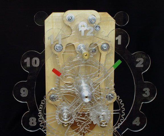 Acrylic Gear Clock : 19 Steps (with Pictures) - Instructables