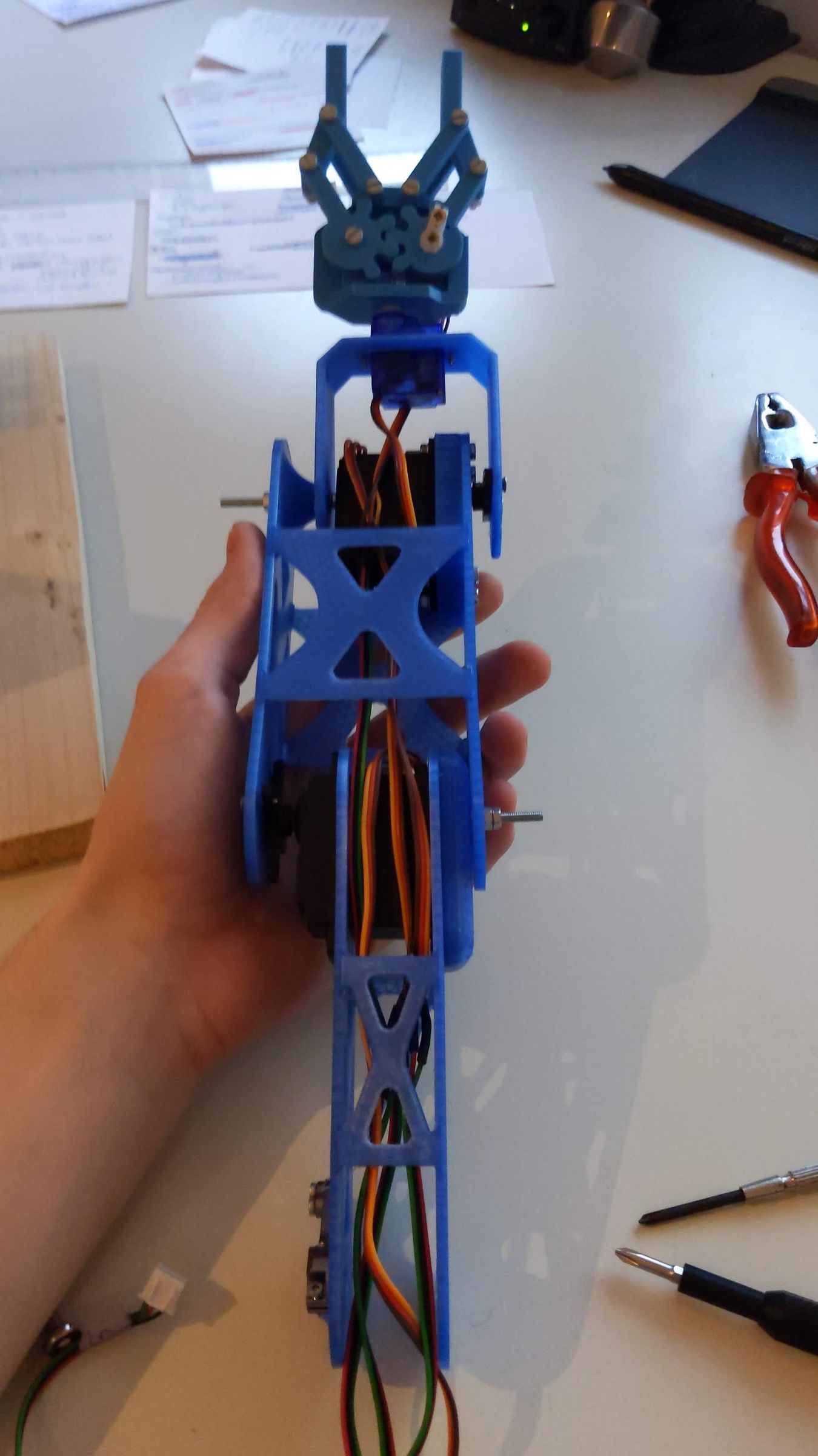 5 axis robot arm by Max Siebenschläfer | Download free STL model ...