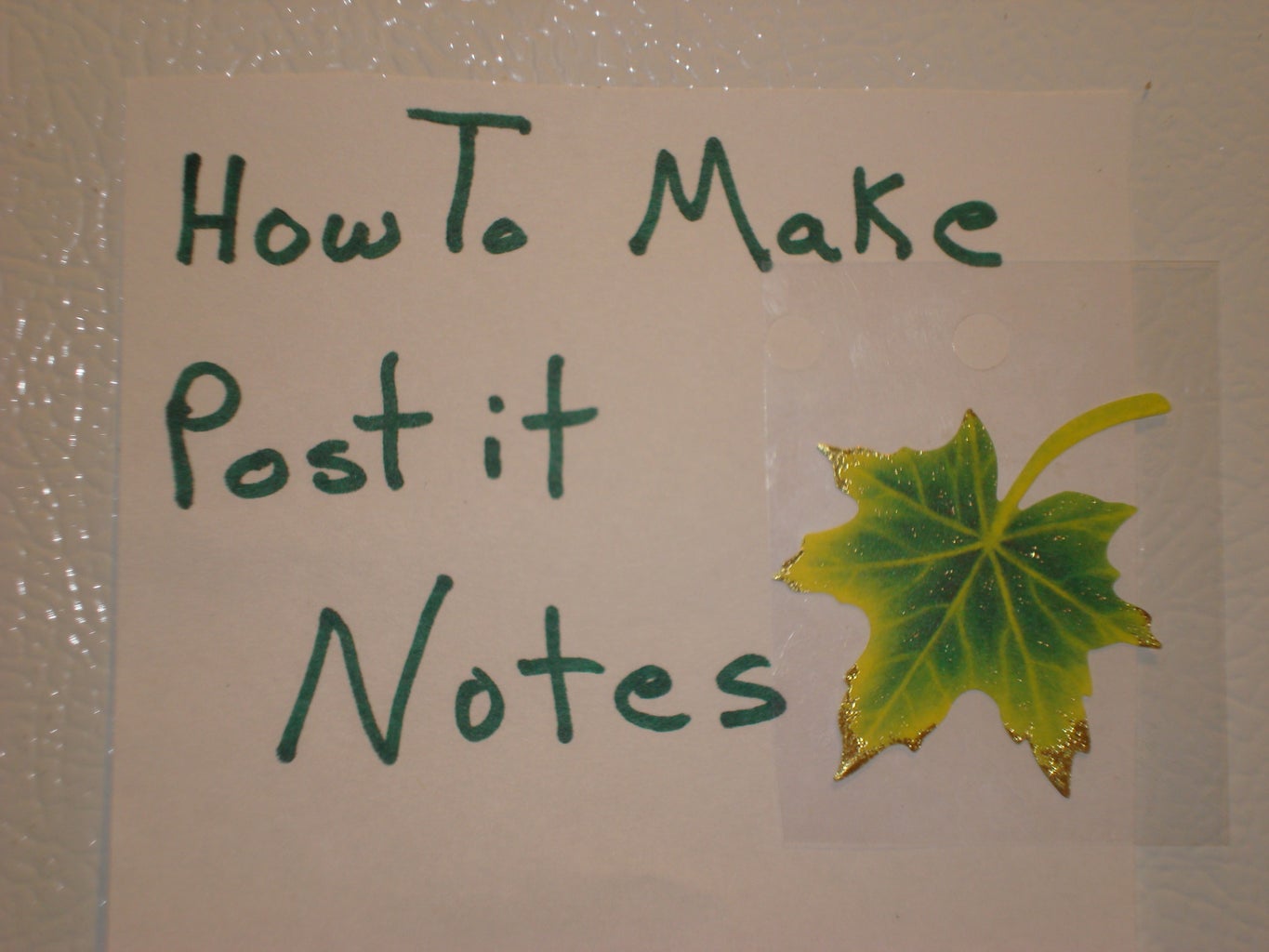 How To Make Post It Notes 7 Steps with Pictures Instructables How To Make Post It Notes 7 Steps with Pictures Instructables