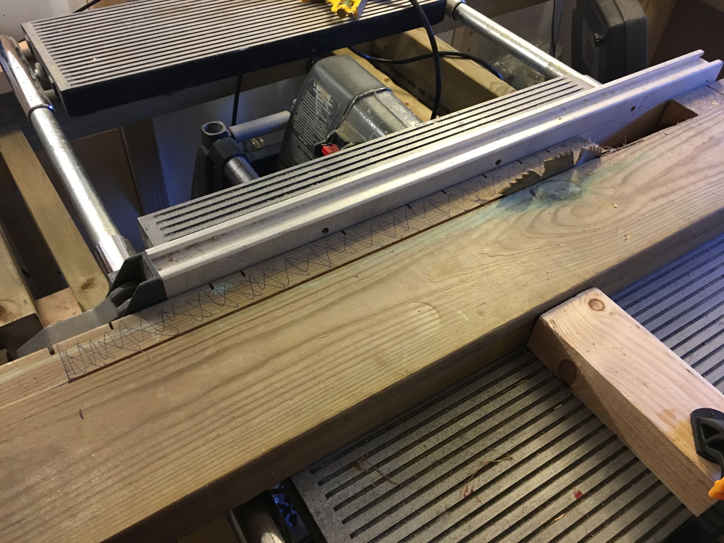 Heavy Duty Workbench With Chop Saw : 9 Steps (with Pictures ...