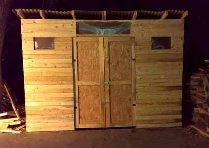 Pallet Shed : 9 Steps (with Pictures) - Instructables