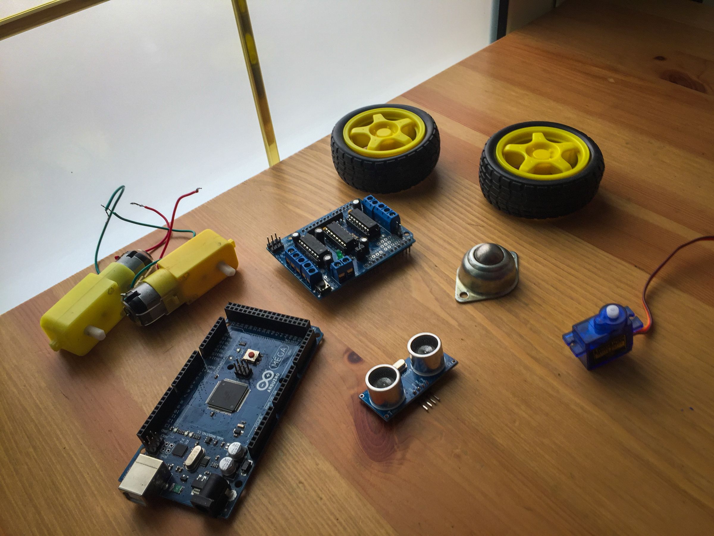 Obstacle Avoiding Robot Using Ultrasonic Sensor : 8 Steps (with ...