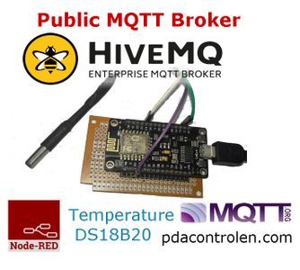 ESP8266 & Public "Free" MQTT Broker HiveMQ & Node-RED : 6 Steps (with Pictures) - Instructables