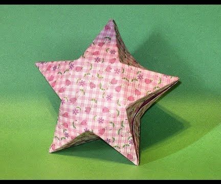 how to make an origami lucky star DIY Project - Step-by-Step DIY ...
