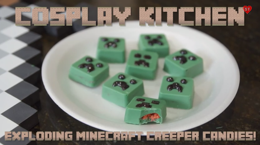Exploding Minecraft Creeper Candy - Instructables