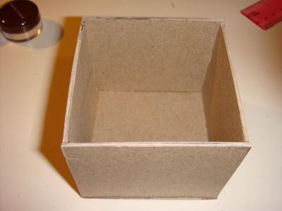 How to Make a Cardboard Box From Recycled Cardboard : 5 Steps ...