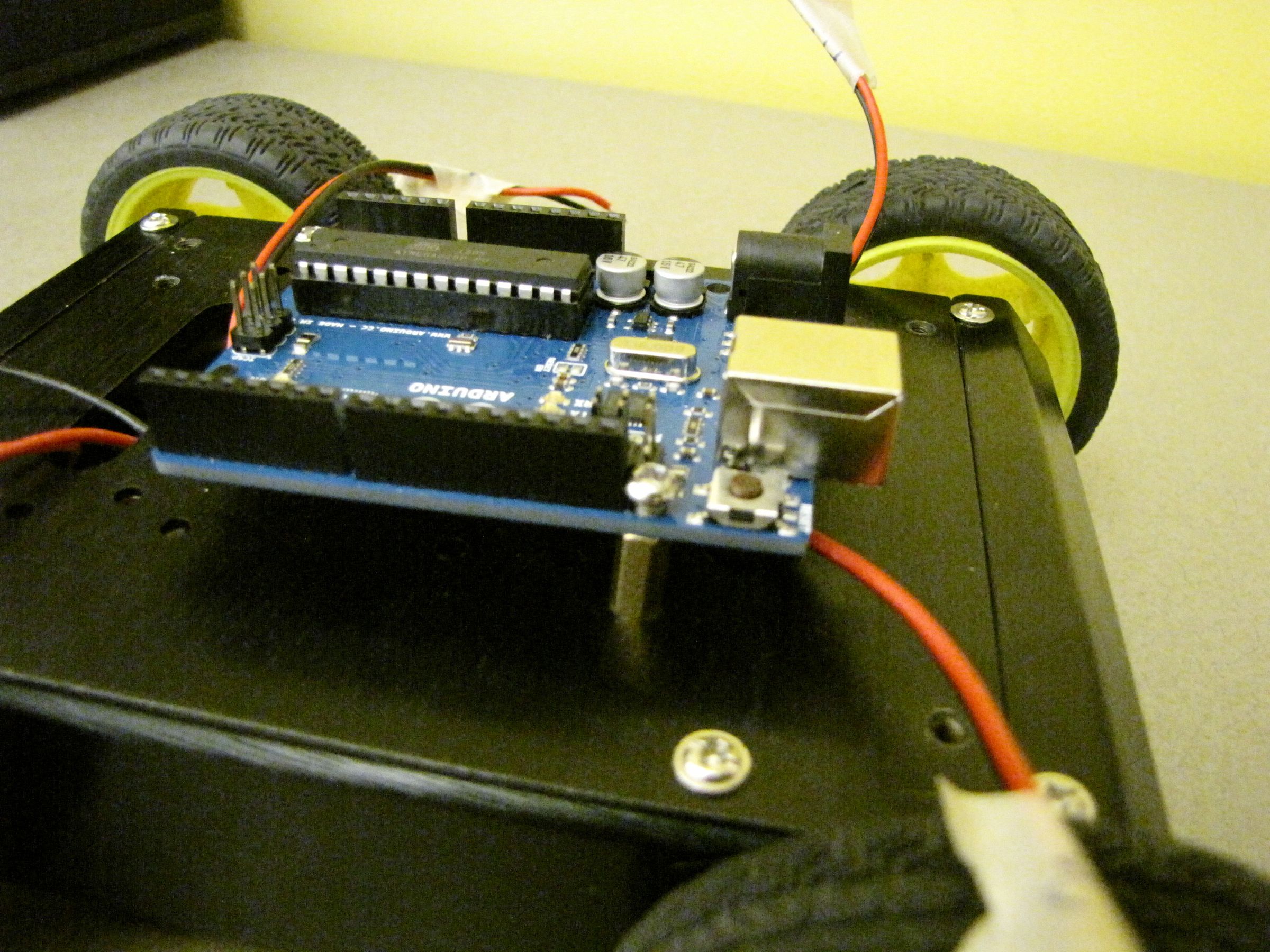 Robot Driven by PS3 Controller Through Arduino and Wifi Shield : 16 ...