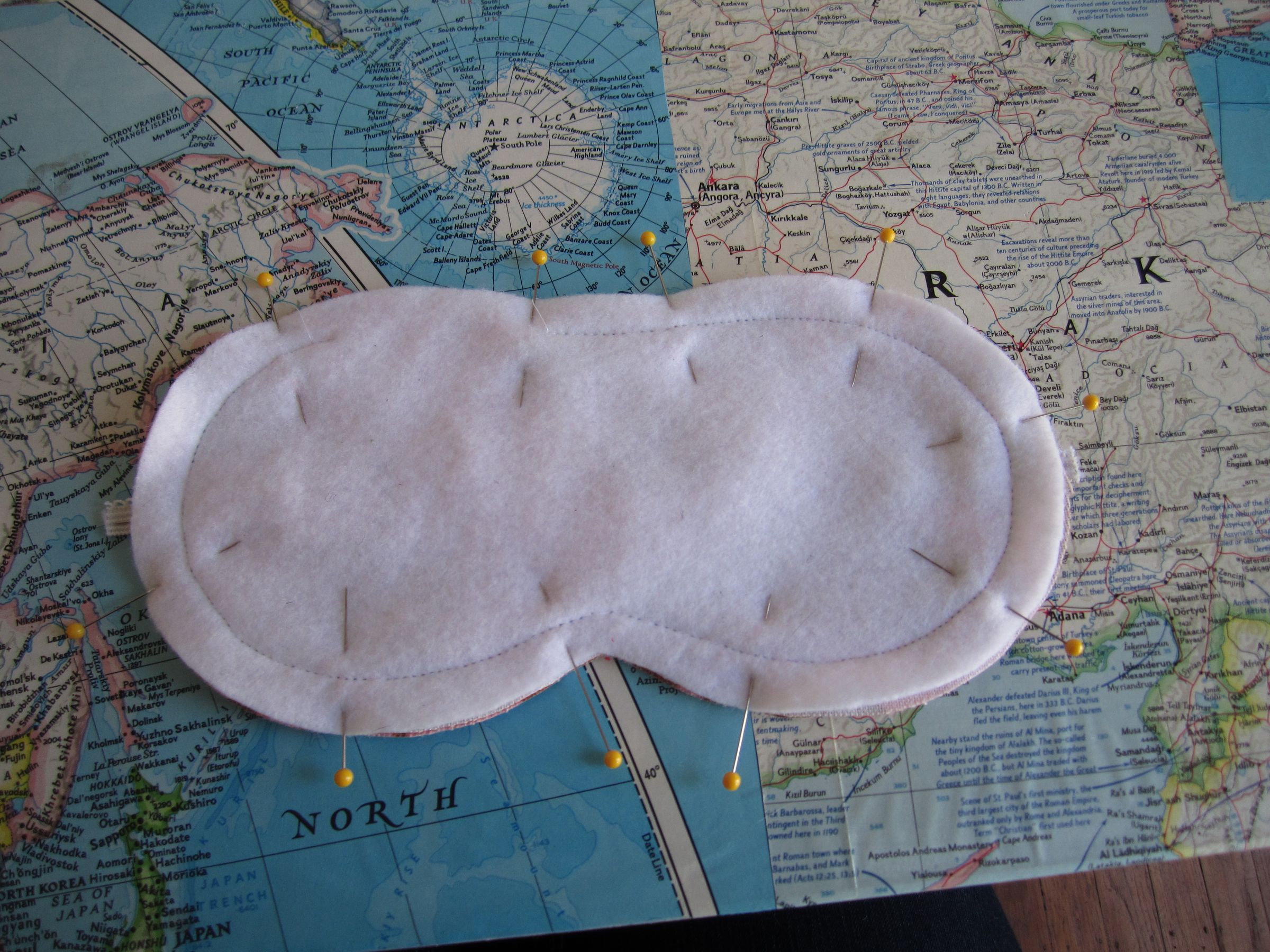 Eye Mask + Pattern : 6 Steps (with Pictures) - Instructables