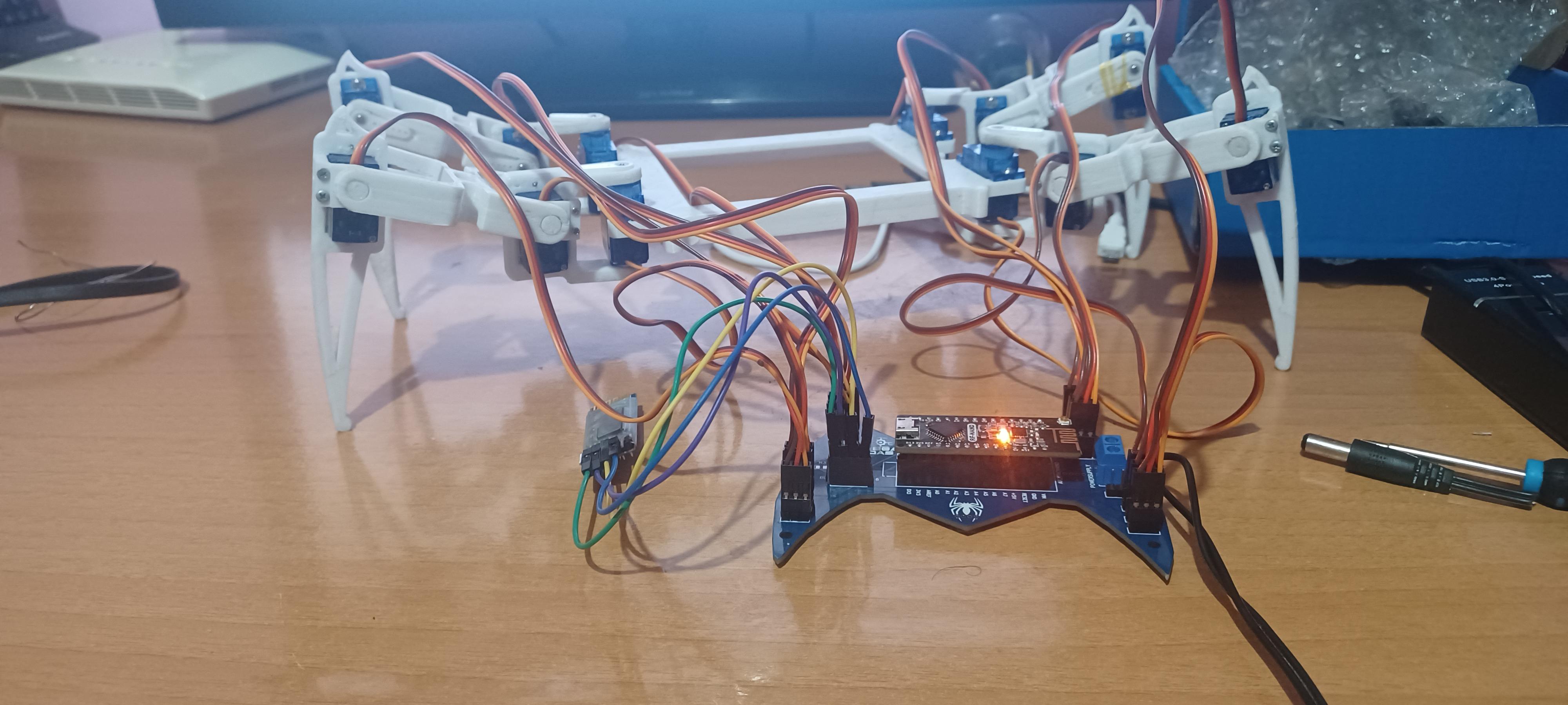 ARDUINO SPIDER ROBOT (QUADRUPED) : 7 Steps - Instructables