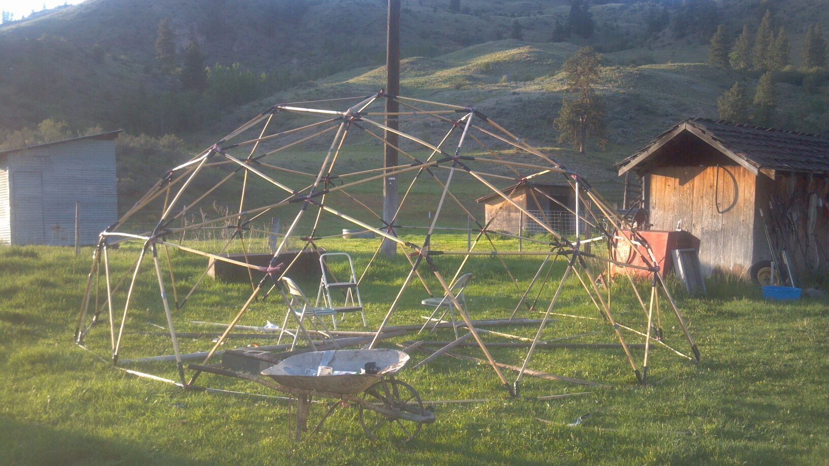 20' Geodesic Dome Greenhouse : 9 Steps (with Pictures) - Instructables