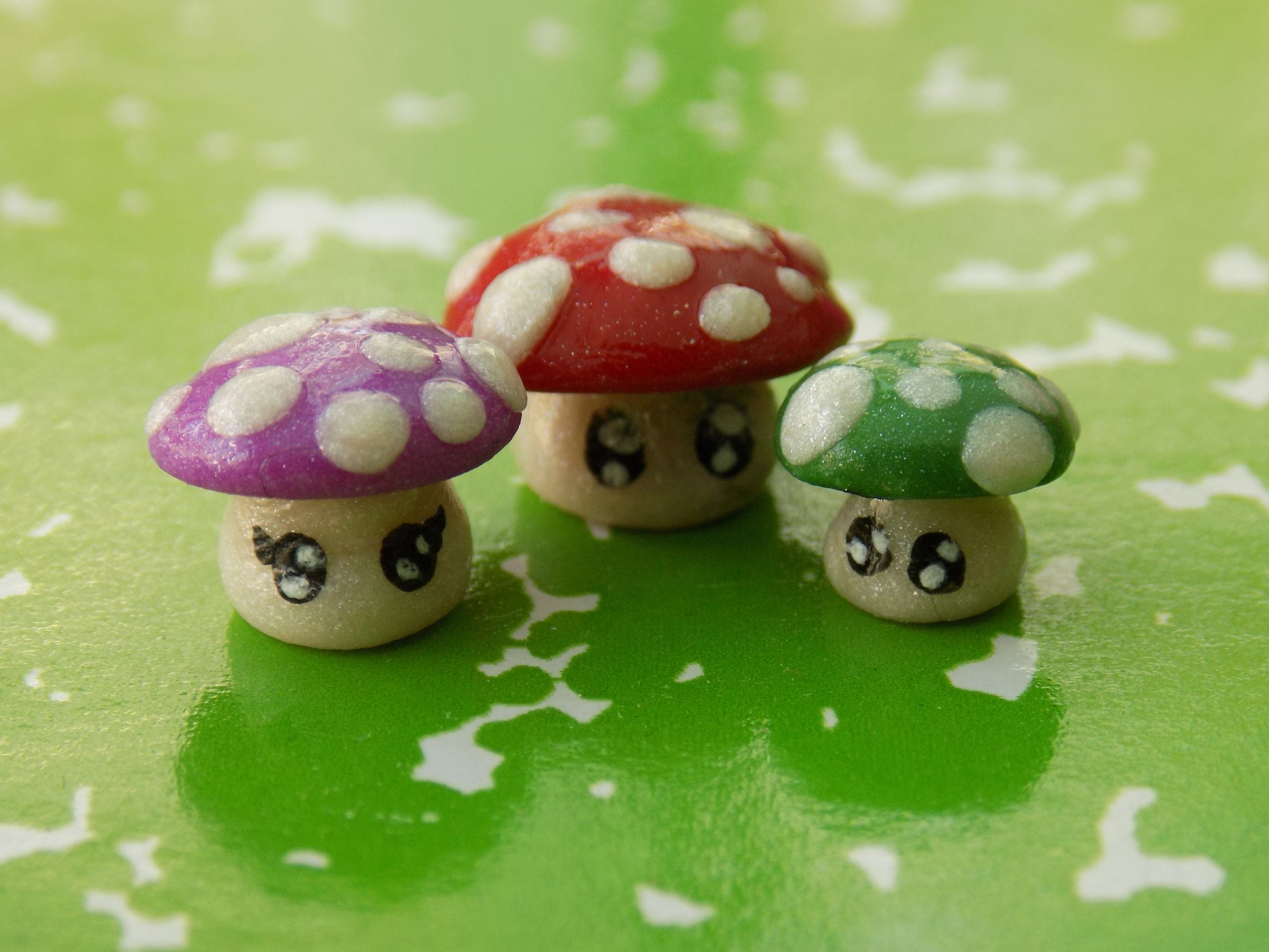 Polymer Clay Cute Mushroom Tutorial : 6 Steps (with Pictures) - Instructables