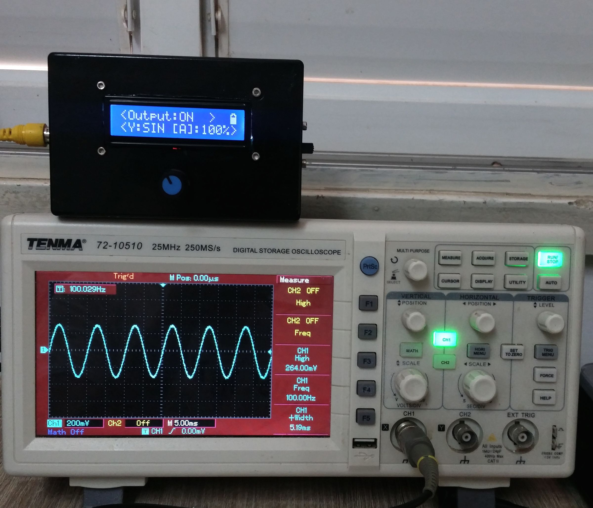 Portable Function Generator on Arduino : 7 Steps (with Pictures ...