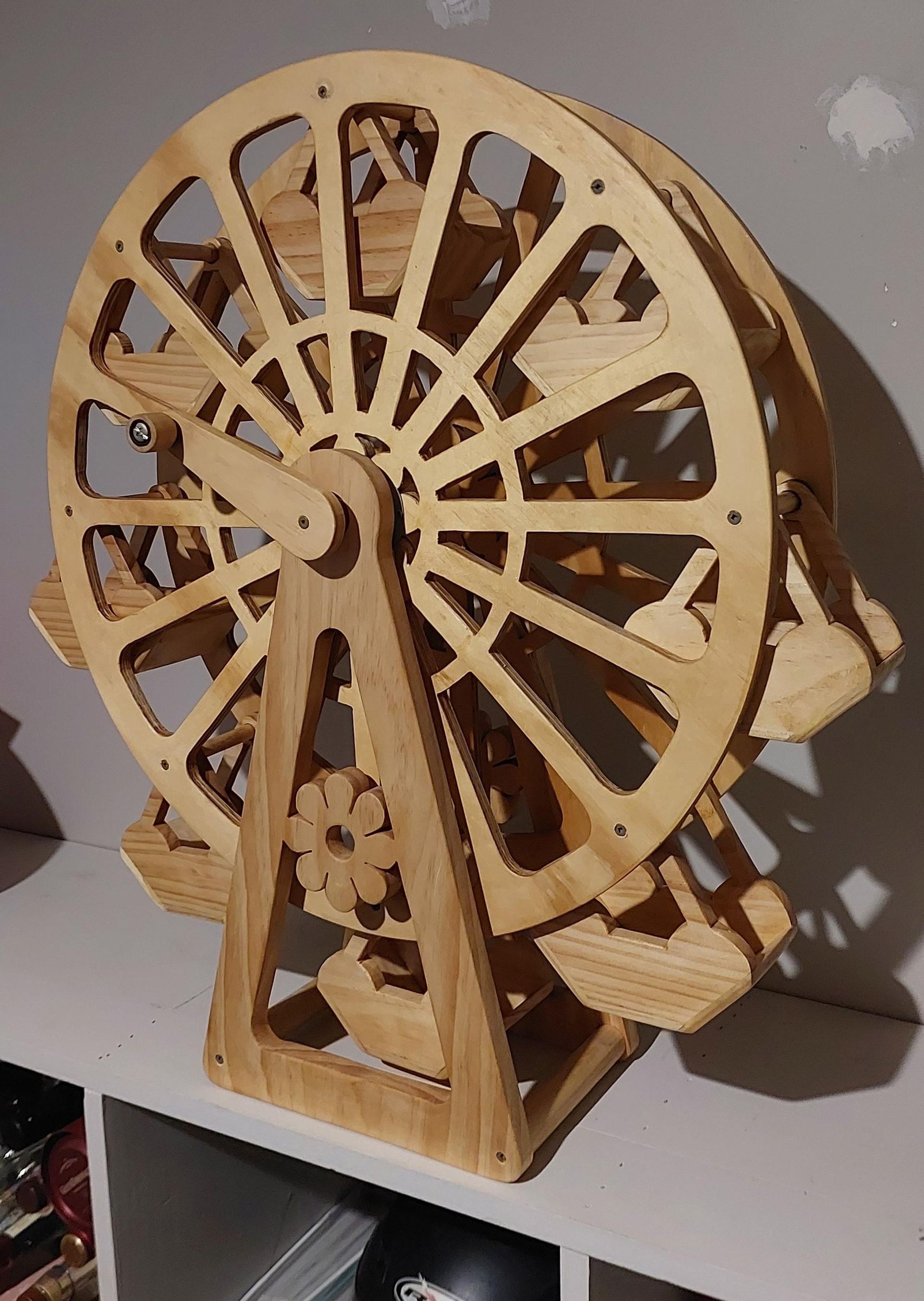 Wooden Toy Ferris Wheel : 10 Steps (with Pictures) - Instructables