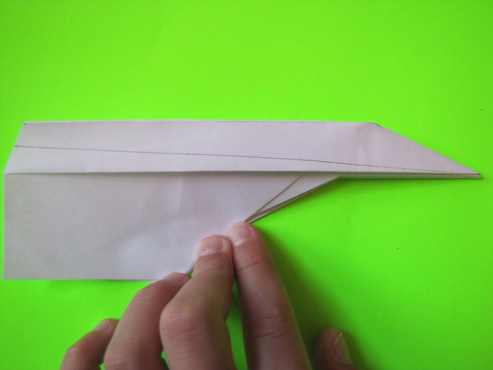 How to Make the Delta-Fighter Paper Plane : 12 Steps - Instructables