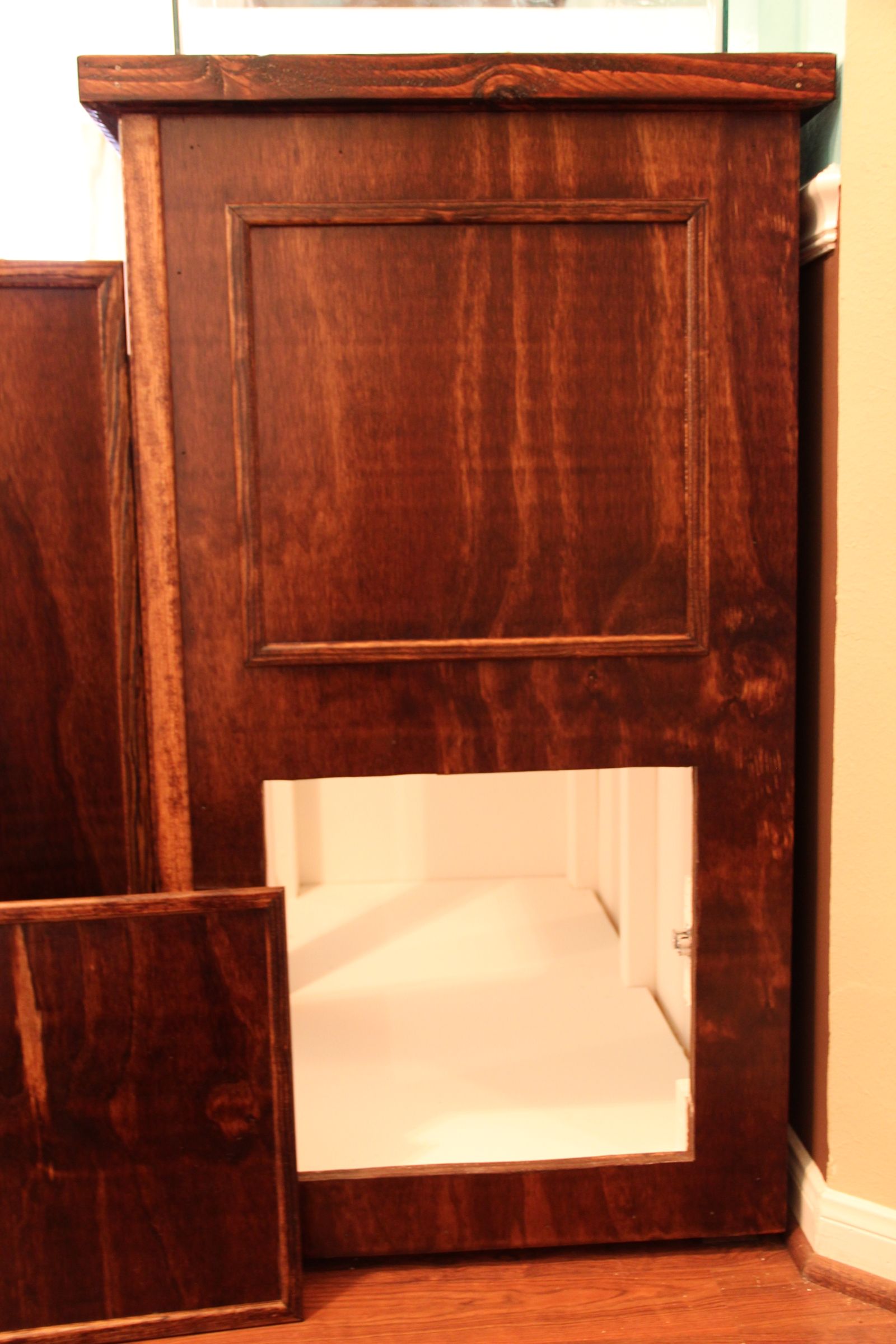 Fish Aquarium Stand (40 Breeder Tank With Hidden Sump Door) : 12 Steps ...