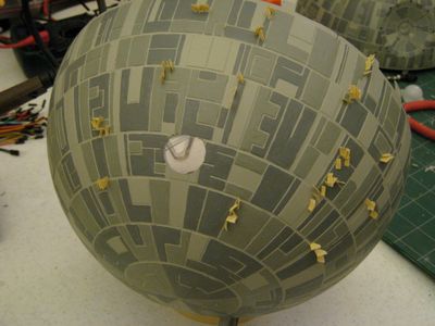 Death Star Christmas Tree Topper : 10 Steps (with Pictures) - Instructables