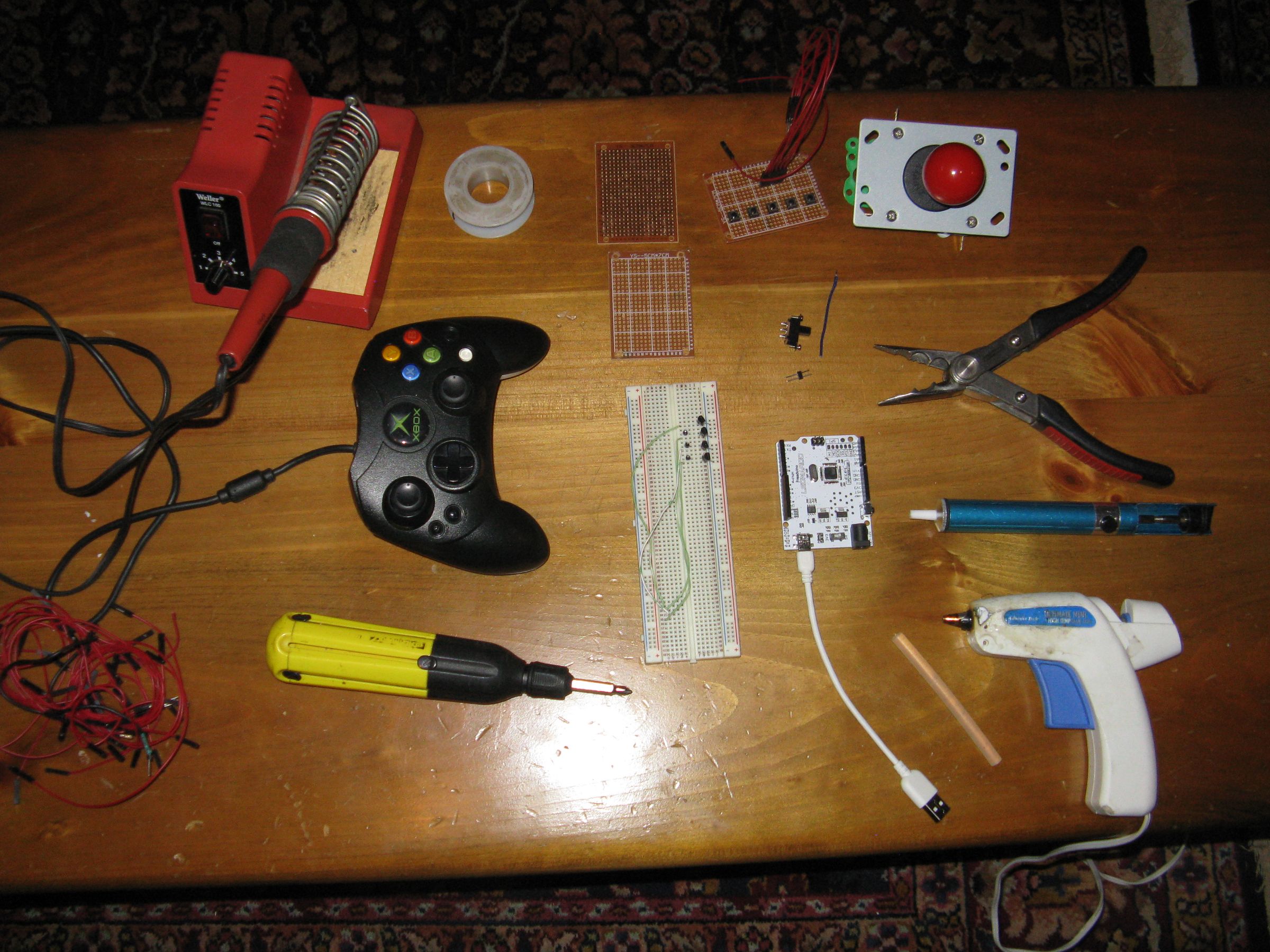 4 Way/8 Way Switchable Joysticks for Arcade or Mame Using Analog ...