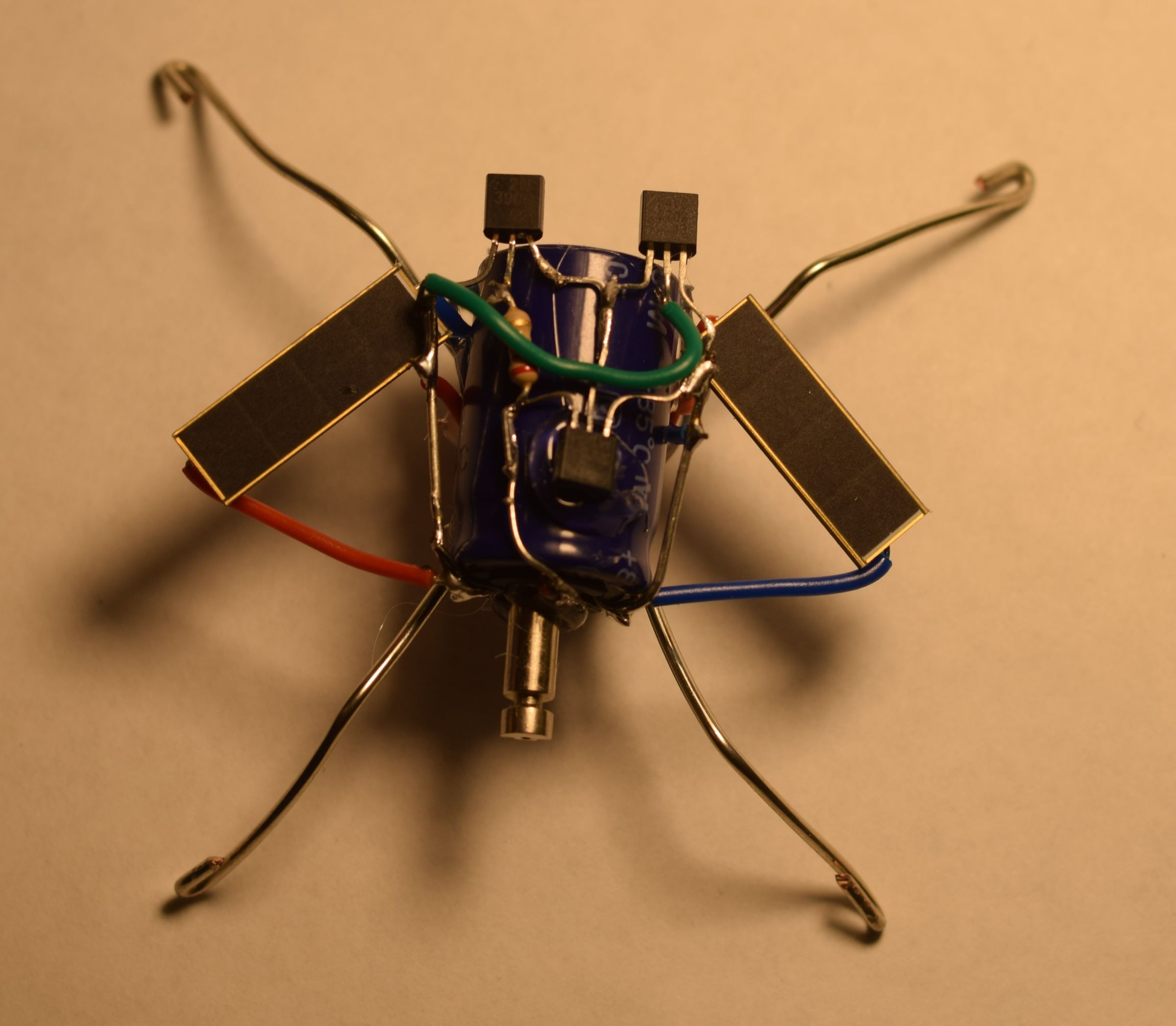 Make a Solar Powered Bug Robot : 9 Steps (with Pictures) - Instructables