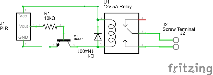 Make an Simple Motion Sensor Relay Board (PIR) : 12 Steps (with ...