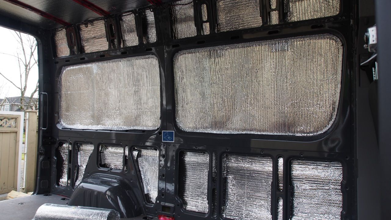 Therma-Foil ~ Insulating a van conversion ~ Van Conversion