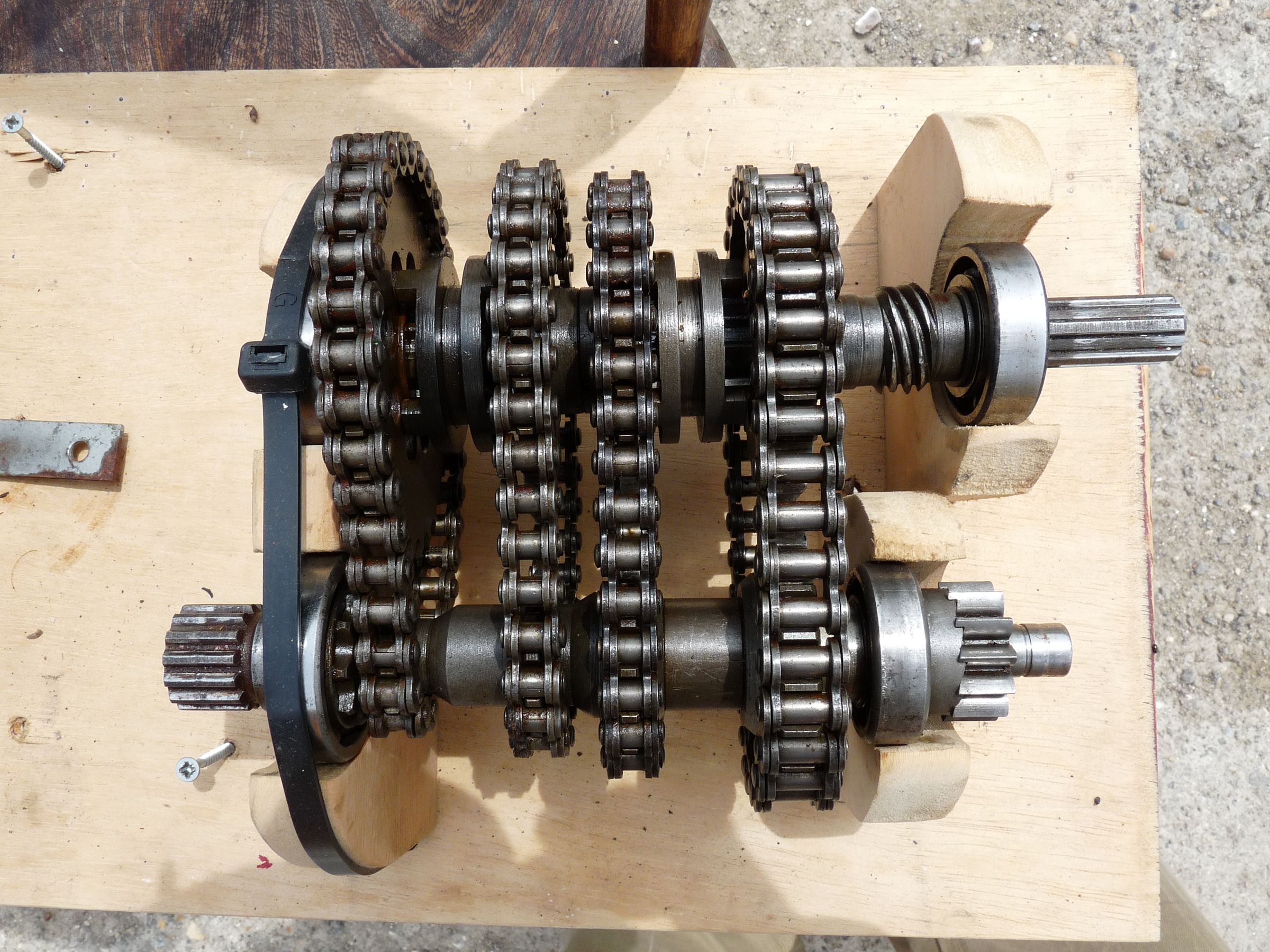 Transparent Gearbox on a Homemade Bicycle : 10 Steps (with Pictures ...