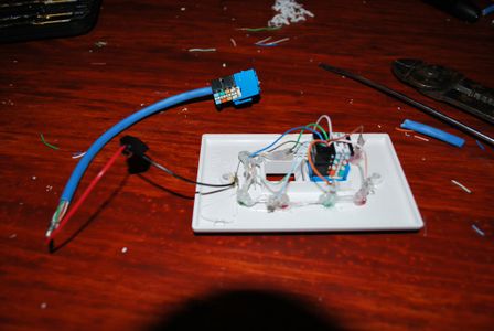 DIY Ethernet RJ-45 UTP Cable Tester UltraCheap (Wall Mountable) : 7 ...