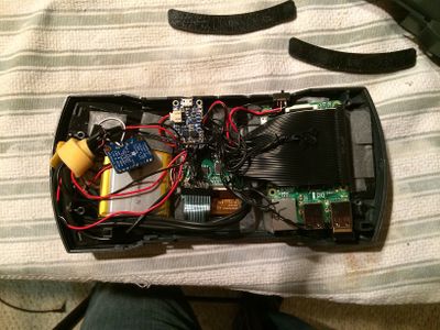 Raspberry Pi Arcade Game Emulator in an Atari Lynx : 9 Steps ...